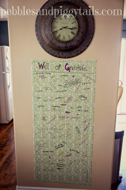 Gratitude Wall: Last Minute Gratitude Lesson for Kids | Making Life ...