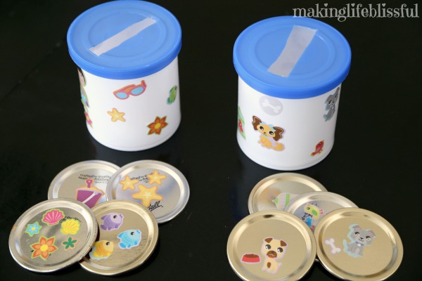 DIY Toddler Busy Toy from Frosting Can | Making Life Blissful