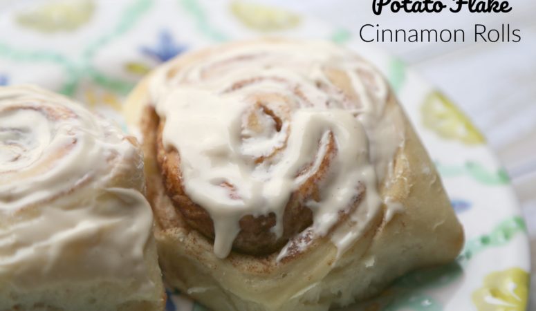 Potato Flake Cinnamon Rolls | Making Life Blissful