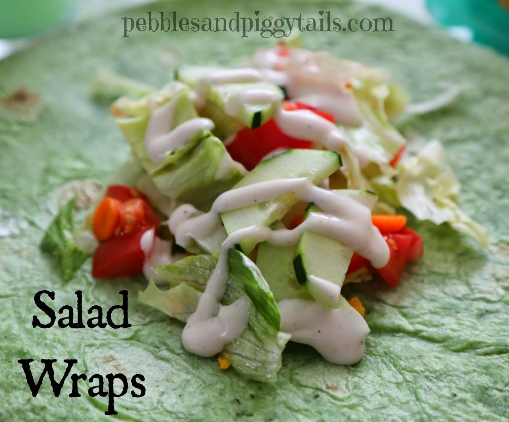 Salad Wraps | Making Life Blissful
