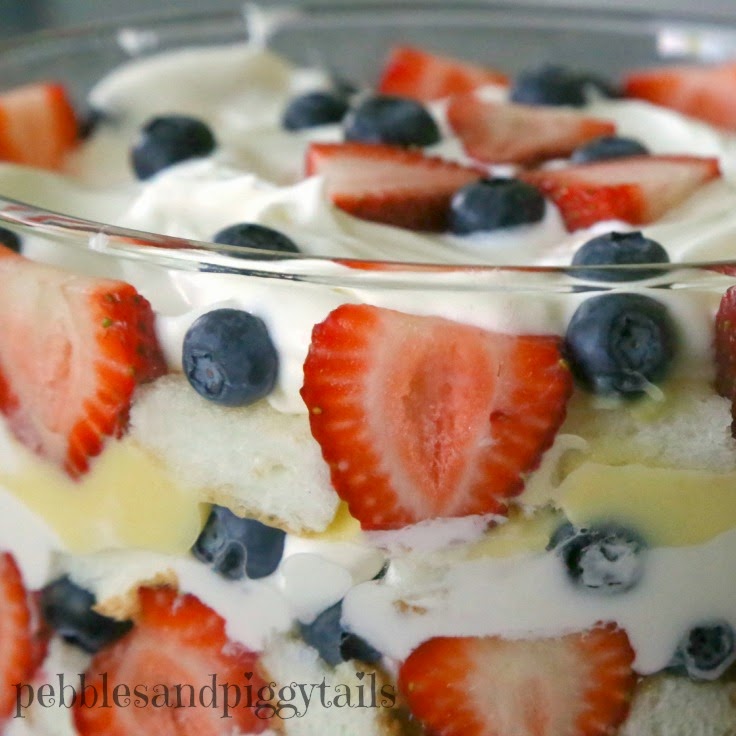 Fresh Berry Trifle Dessert Recipe | Making Life Blissful