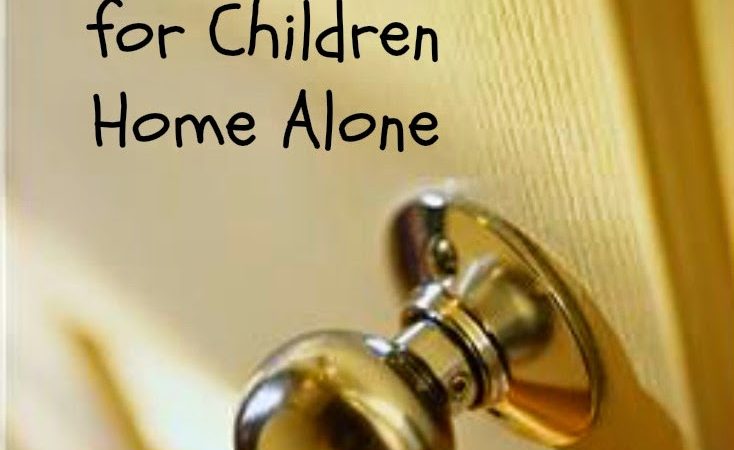Safety for Children Home Alone | Making Life Blissful
