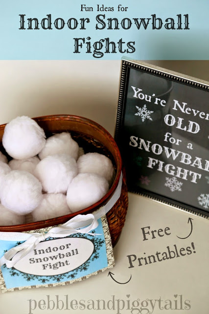 Indoor Snowball Fight Ideas | Making Life Blissful