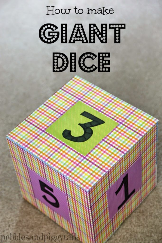 How to make GIANT DICE | Making Life Blissful
