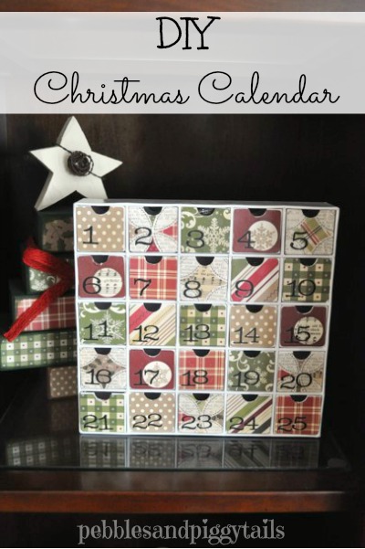 DIY Christmas Countdown Calendar | Making Life Blissful