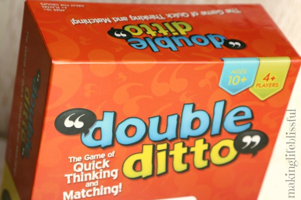 Double Ditto: Quick Thinking Family Game | Making Life Blissful