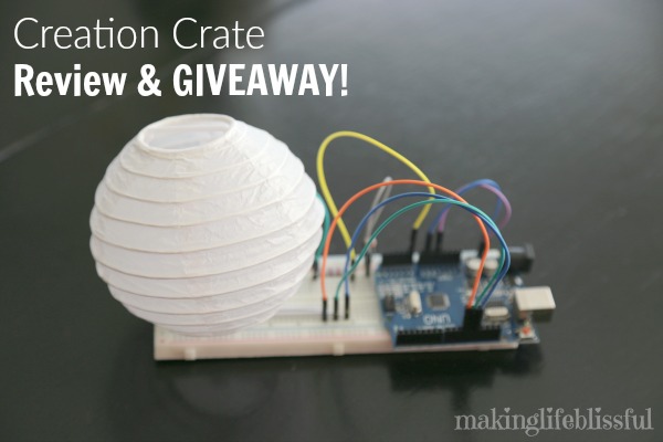 Creation Crate Review and Giveaway | Making Life Blissful