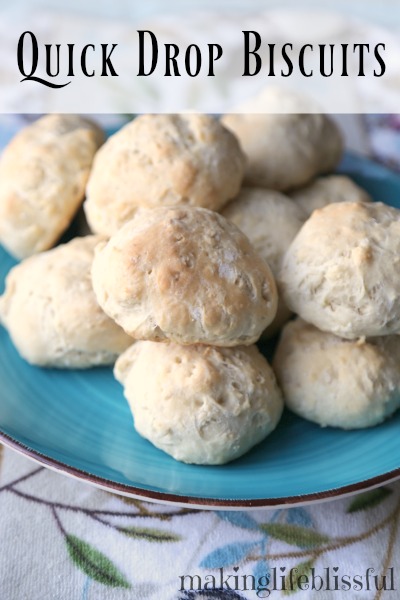 Quick Drop Biscuits | Making Life Blissful