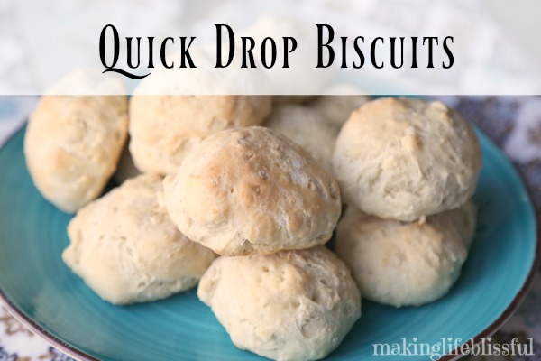 Quick Drop Biscuits | Making Life Blissful