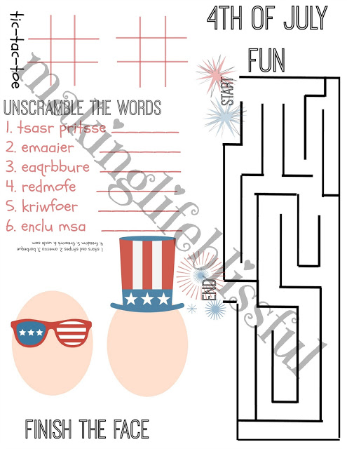 Free 4th of July jokes printable and Patriotic Printable Activity Pack ...