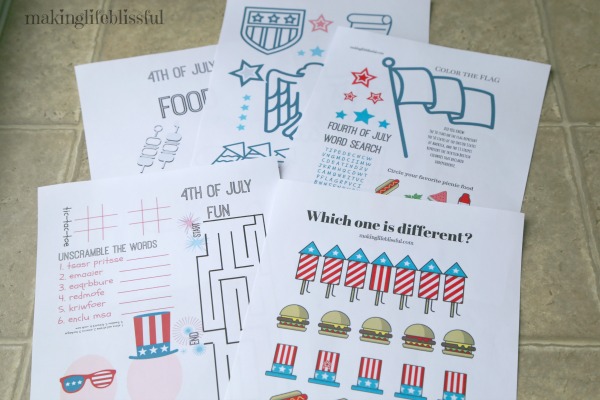 Free 4th of July jokes printable and Patriotic Printable Activity Pack ...
