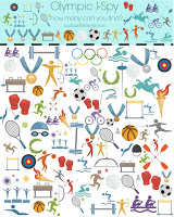 Olympic I Spy Printable 1 | Making Life Blissful