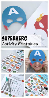 superhero activity printables 1 | Making Life Blissful