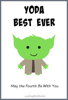 yoda best ever printable card | Making Life Blissful
