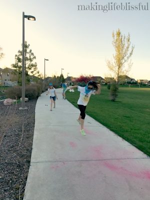 DIY Color Run for Youth Groups and Parties | Making Life Blissful