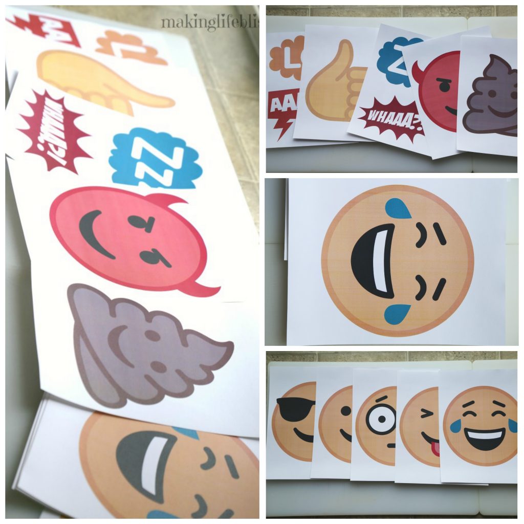 Free Emoji Party Printables | Making Life Blissful