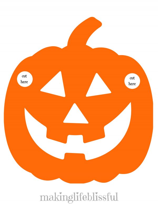 Free Printable Halloween Garland | Making Life Blissful