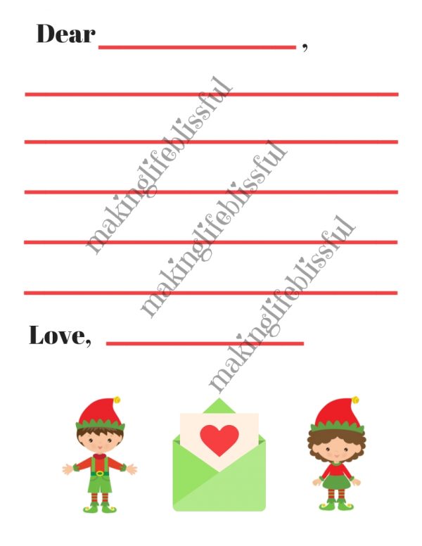 Free Christmas Elf Printables | Making Life Blissful