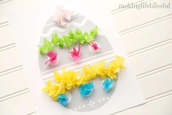 easter egg tissue paper 7 | Making Life Blissful