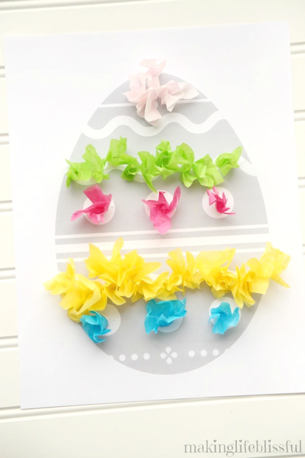 easter egg tissue paper 8 | Making Life Blissful
