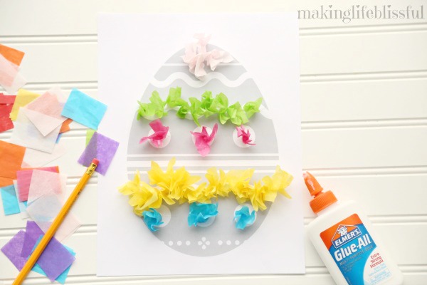 easter egg tissue paper 9 | Making Life Blissful