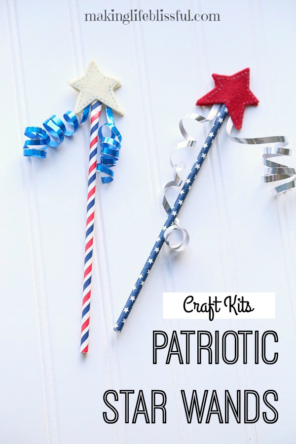 Patriotic Parade Wand Craft for Kids | Making Life Blissful