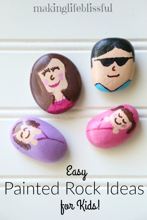 Awesome Painted Rock Ideas for Kids | Making Life Blissful