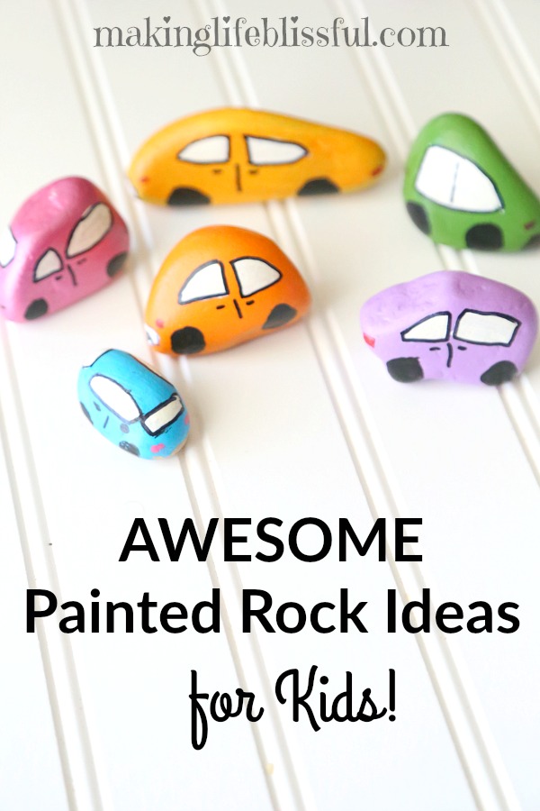 Awesome Painted Rock Ideas for Kids | Making Life Blissful
